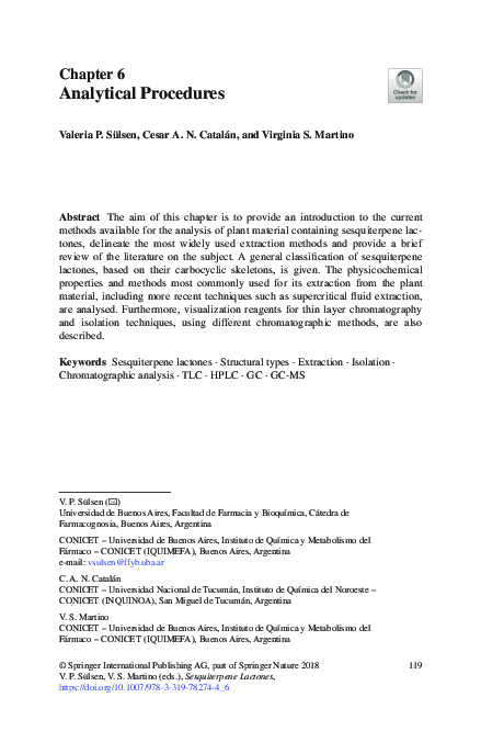 (PDF) Analytical Procedures