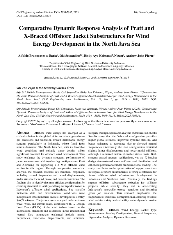 (PDF) Comparative Dynamic Response Analysis of Pratt and X-Braced ...