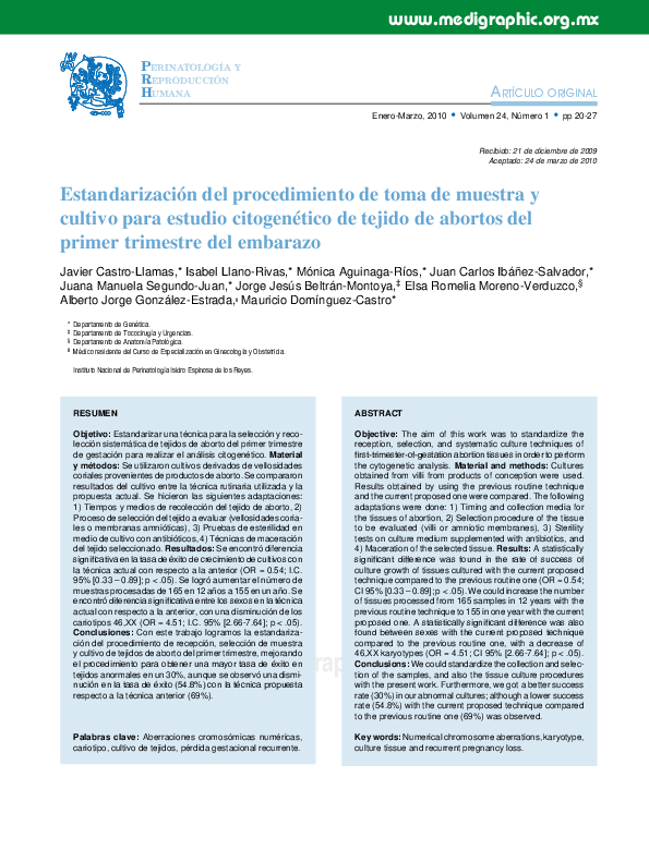 (PDF) Estandarización del procedimiento de toma de muestra y cultivo ...
