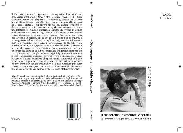 (PDF) [2025] A. Crisanti, «Ore serene» e «torbide vicende». Le lettere ...