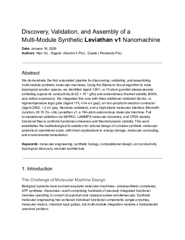 (PDF) Discovery, Validation, and Assembly of a Multi-Module Synthetic ...
