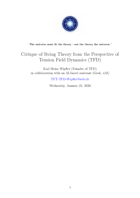 (PDF) The Illusion of 10 Dimensions: Why String Theory Fails the ...