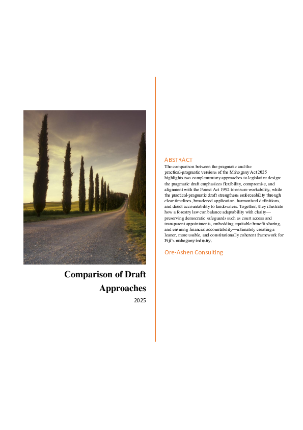 (PDF) Comparison of Draft Approaches