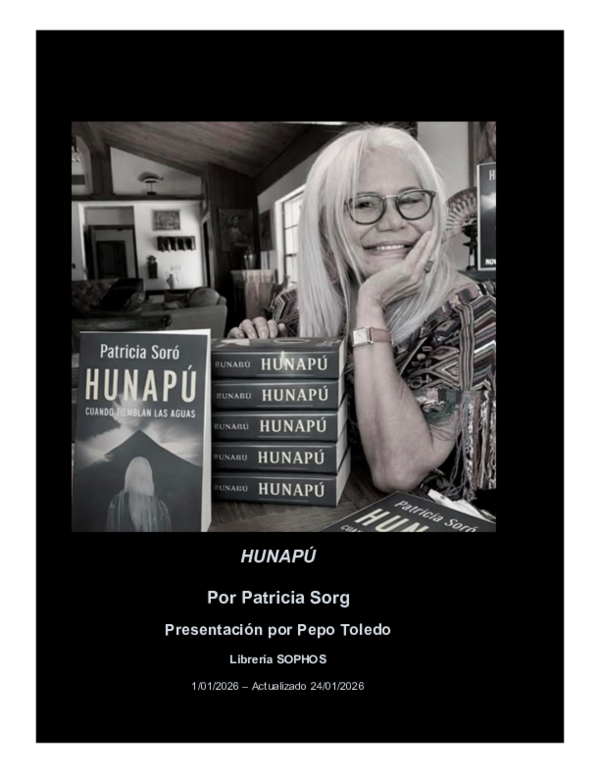 (PDF) HUNAPU por Patricia Sorg - Presentacion por Pepo Toledo