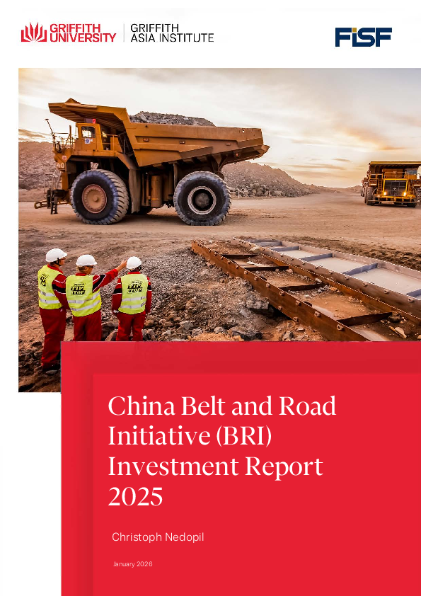 (PDF) China Belt and Road Initiative (BRI) - Investment Report 2025