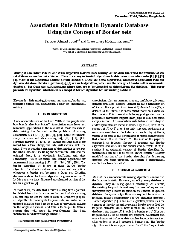 association rules in data mining ppt