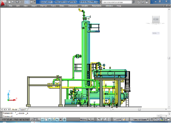 (DOC) AutoCAD 3D - Depropanizer
