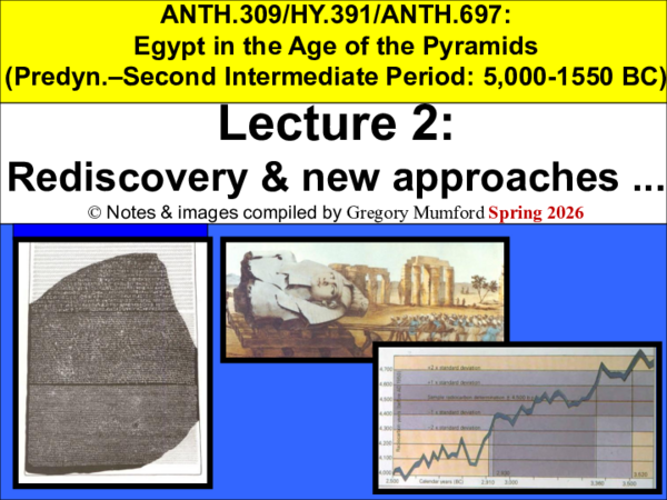 (PDF) Anth.309: Ppt. lecture-2: The decline and rediscovery of Ancient ...