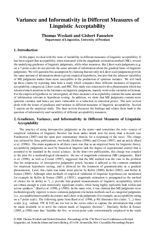 (PDF) Variance and informativity in different measures of linguistic ...