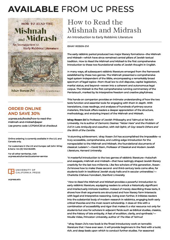(PDF) How to Read Mishna and Midrash: An Introduction to Early Rabbinic ...