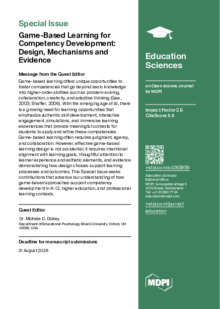 (PDF) Game-Based Learning for Competency Development: Design ...