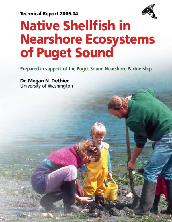 (PDF) Native Shellfish in Nearshore Ecosystems of Puget Sound