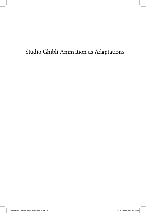 (PDF) Postapocalypse and Solarpunk in Hayao Miyazaki’s Two Versions of ...