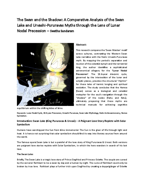 (PDF) The Swan and the Shadow: A Comparative Analysis of the Swan Lake ...