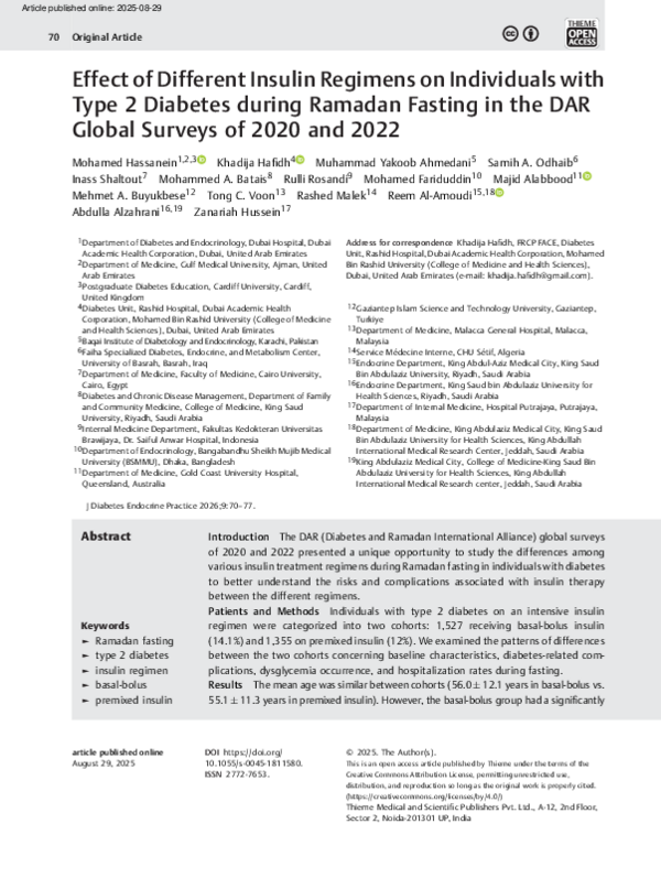 (PDF) Effect of Different Insulin Regimens on Individuals with Type 2 ...