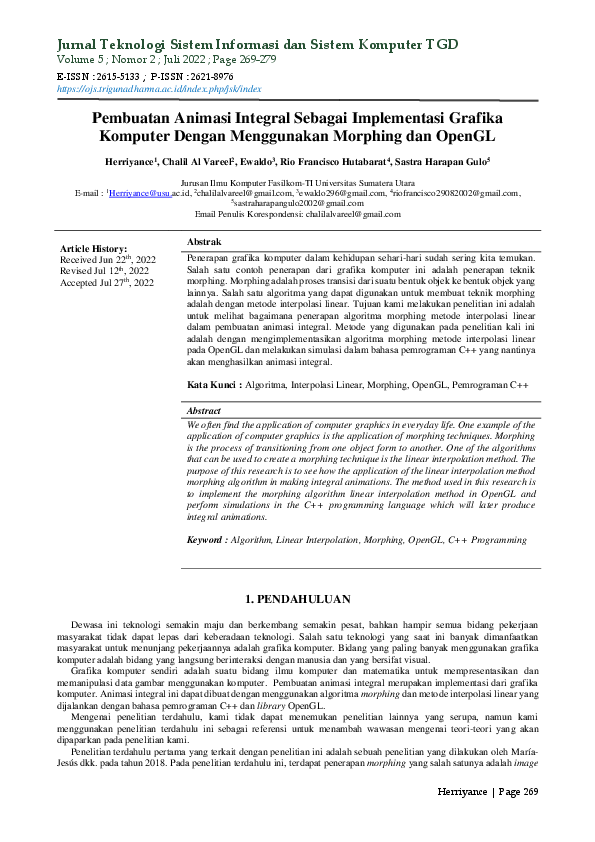 (PDF) Pembuatan Animasi Integral Sebagai Implementasi Grafika Komputer ...