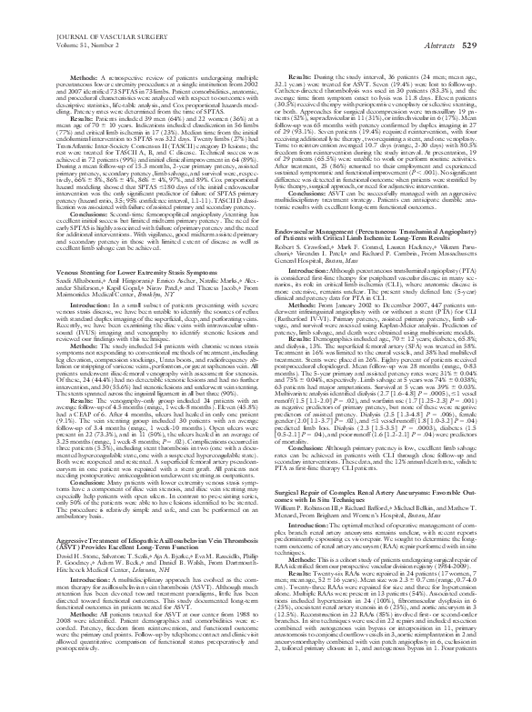 (PDF) Venous Stenting for Lower Extremity Stasis Symptoms