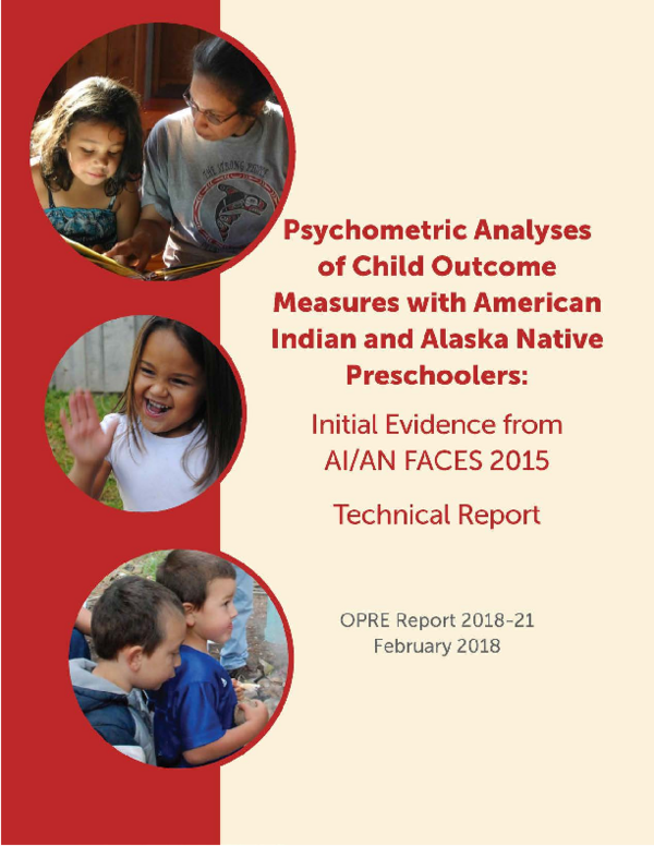 (PDF) Psychometric Analyses of Child Outcome Measures with American ...