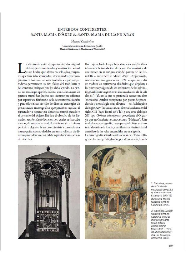 (PDF) Entre dos continentes: Santa Maria d’Àneu & Santa Maria de Cap d’Aran