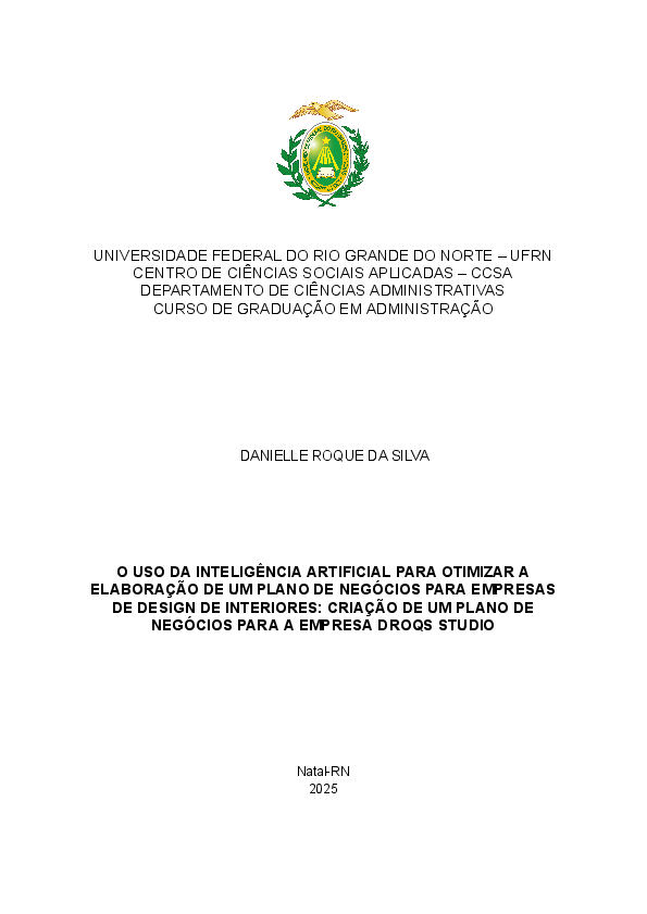 (PDF) UNIVERSIDADE FEDERAL DO RIO GRANDE DO NORTE -UFRN CENTRO DE ...