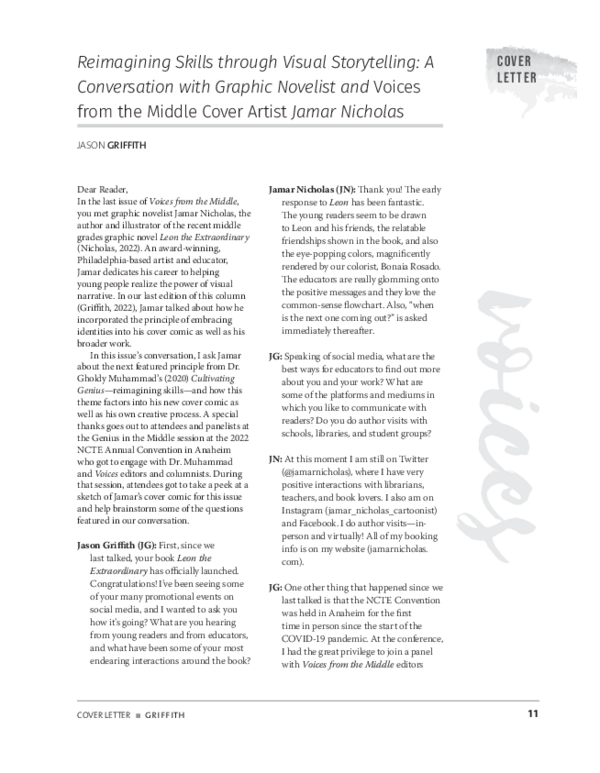 (PDF) Cover Letter: Reimagining Skills through Visual Storytelling: A ...