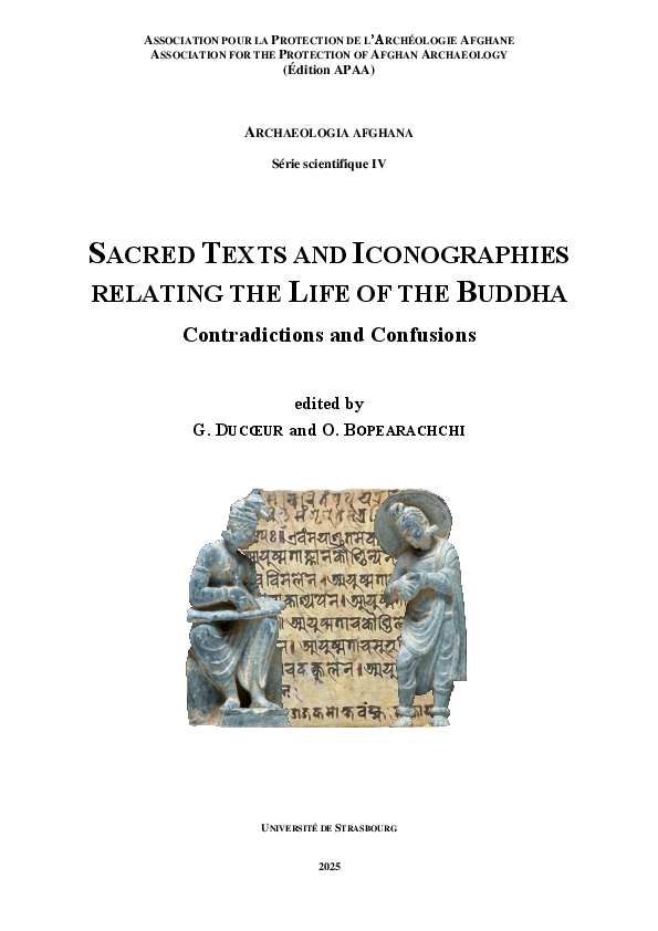 (PDF) Sacred Texts and Iconographies relating the Life of the Buddha