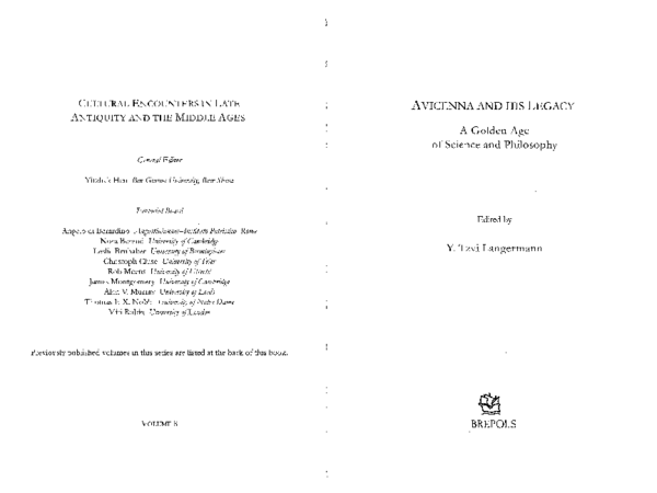 (PDF) Ibn Kammūna on the argument of the Flying Man in Avicenna's ...