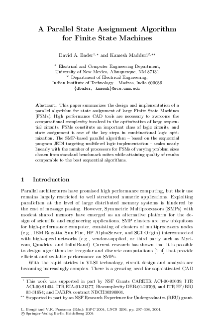 (PDF) Using PRAM Algorithms on a Uniform-Memory-Access Shared-Memory Architecture