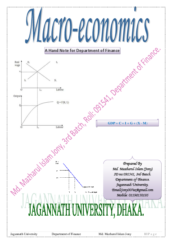 (PDF) Macro-economics