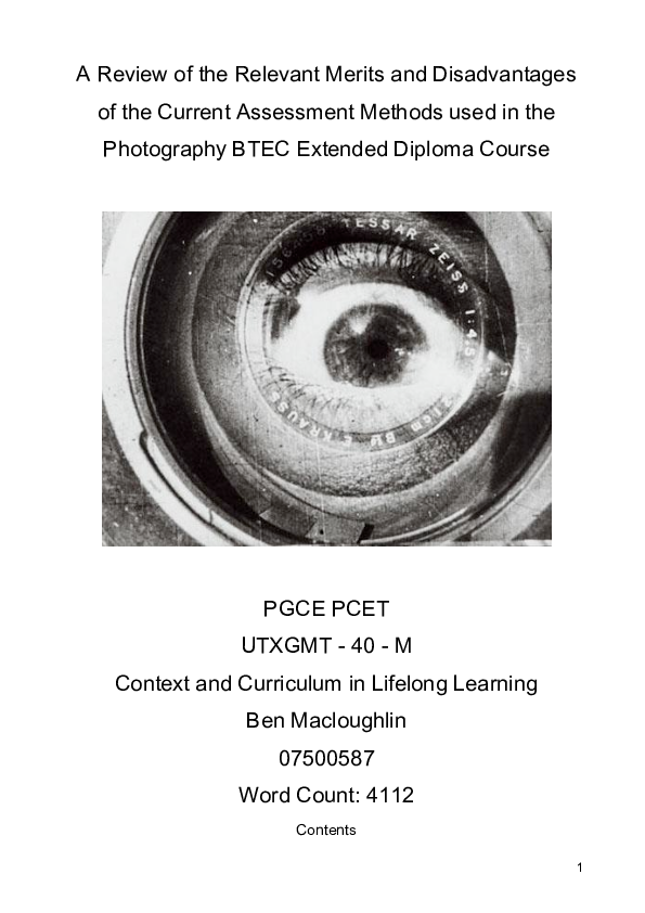 (PDF) A Review of the Relevant Merits and Disadvantages of the Current ...