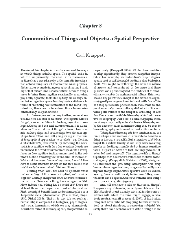 (PDF) Communities of things and objects: a spatial perspective