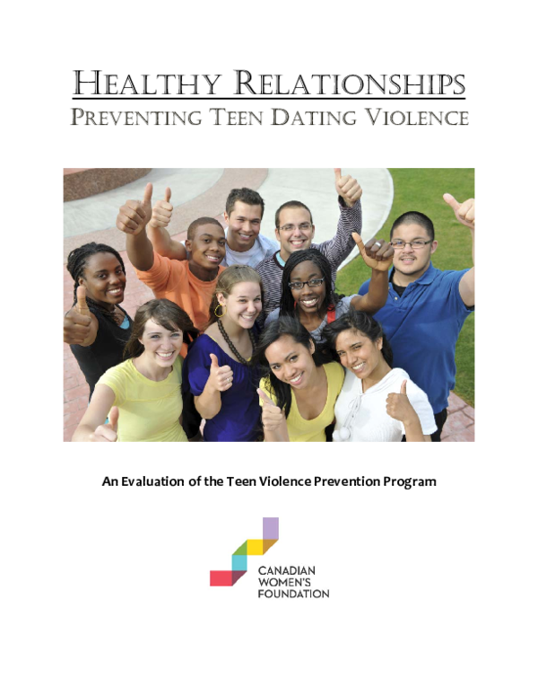 (PDF) Do dating violence and healthy relationship programs make a ...