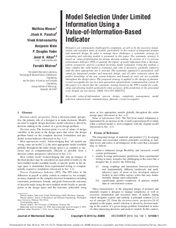 (PDF) Messer Jmd Paper