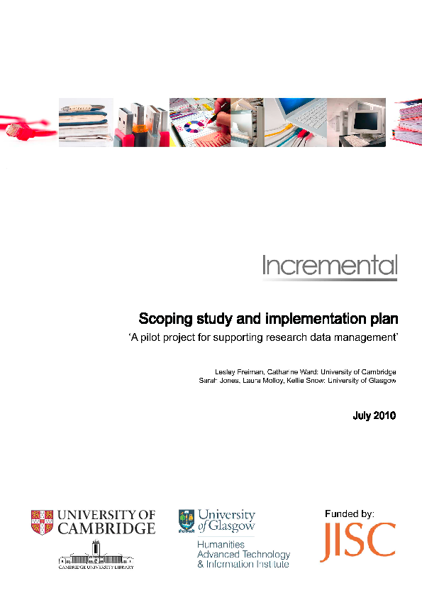(PDF) Incremental Project: Scoping Study and Resource Development
