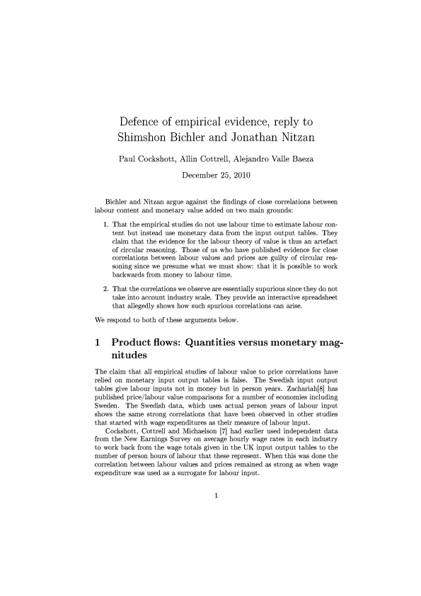 (PDF) Defence of empirical evidence, reply to Shimshon Bichler and ...