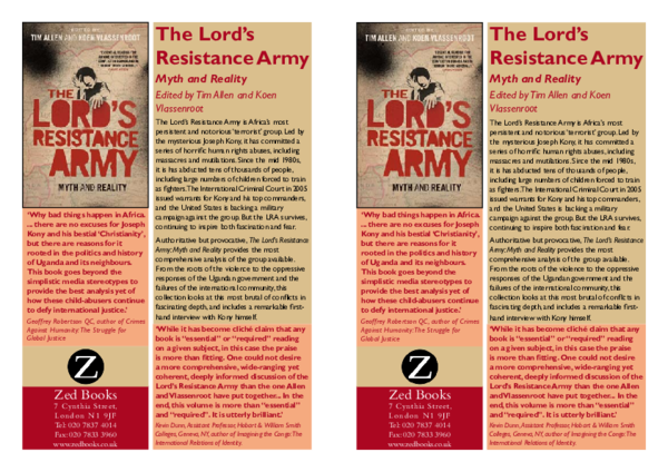 (PDF) An African hell of colonial imagination? The Lord’s Resistance ...