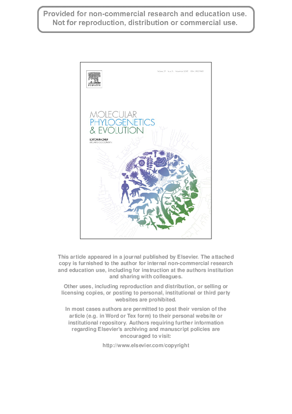 (PDF) Genetic variation and phylogeny of the cosmopolitan marine genus ...