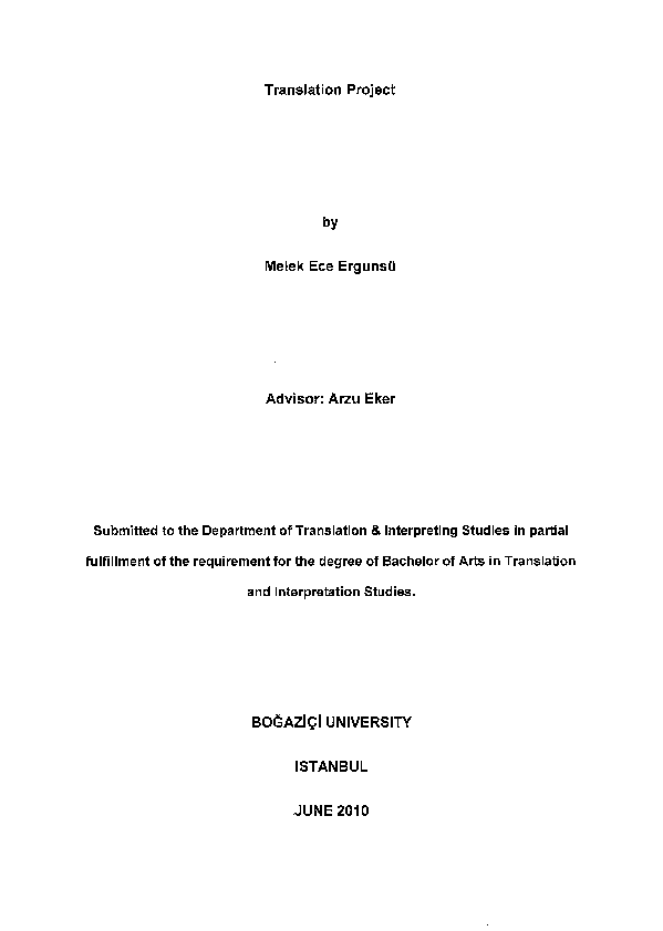 (PDF) Translation Project