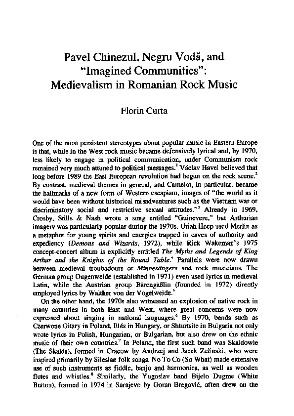 (PDF) Pavel Chinezul, Negru Vodă, and 'imagined communities ...