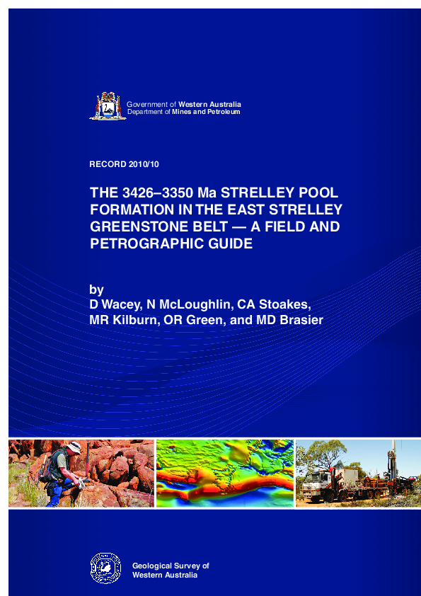 (PDF) The 3426-3350 Ma Strelley Pool Formation in the East Strelley ...