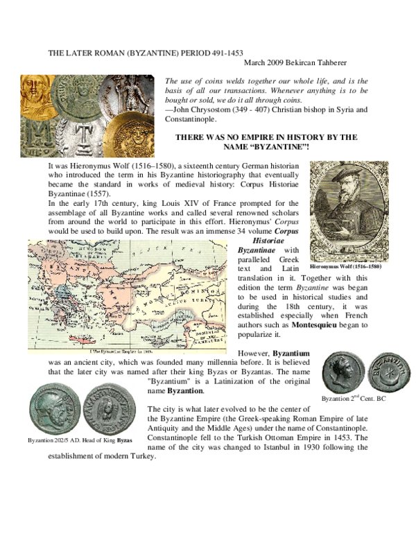 (PDF) Later Roman Period Coins - handout