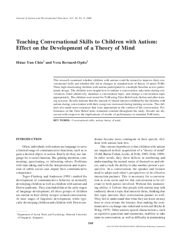 pdf-teaching-conversational-skills-to-children-with-autism-effect-on