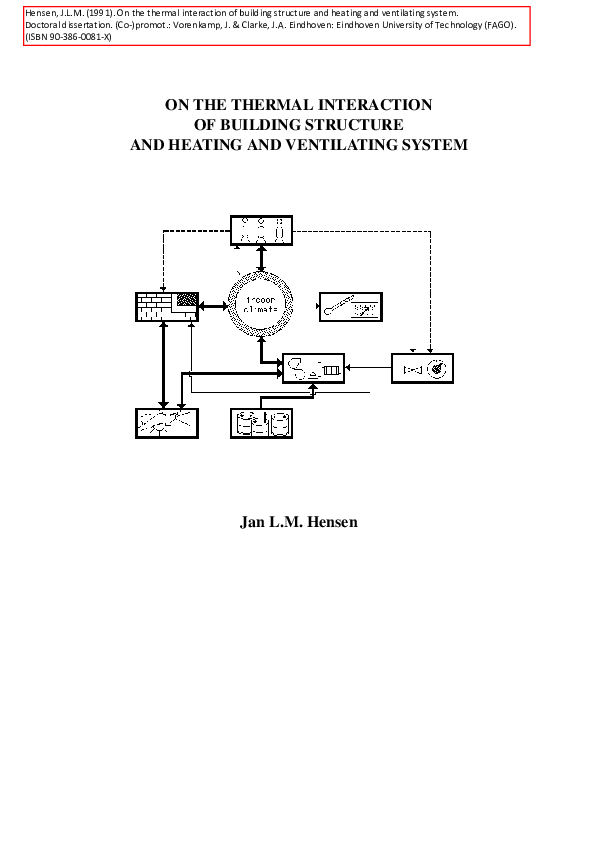 (PDF) On the thermal interaction of building structure and heating and ...