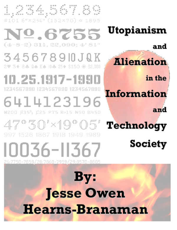 (PDF) Utopianism and Alienation in the Information and Technology Society