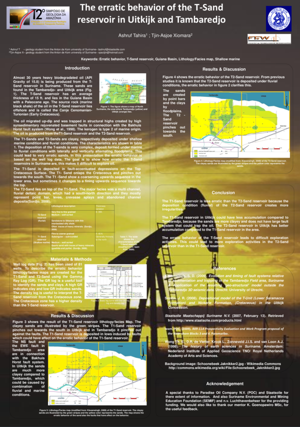 (PPT) The erratic behavior of the T-Sand reservoir in Uitkijk and ...