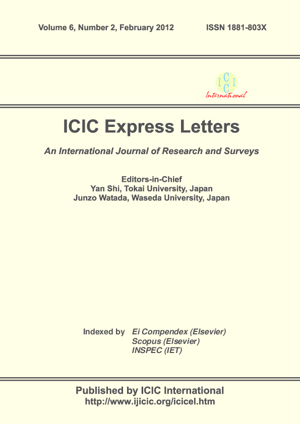 (PDF) ICIC EXPRESS LETTERS