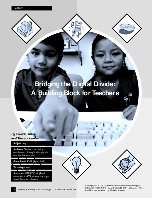 (PDF) Bridging the digital divide: A building block for teachers
