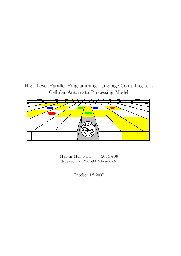 (PDF) High Level Parallel Programming Language Compiling to a cellular ...