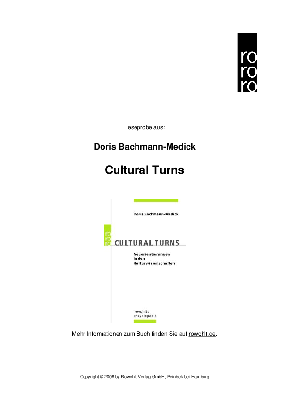 (PDF) Cultural turns