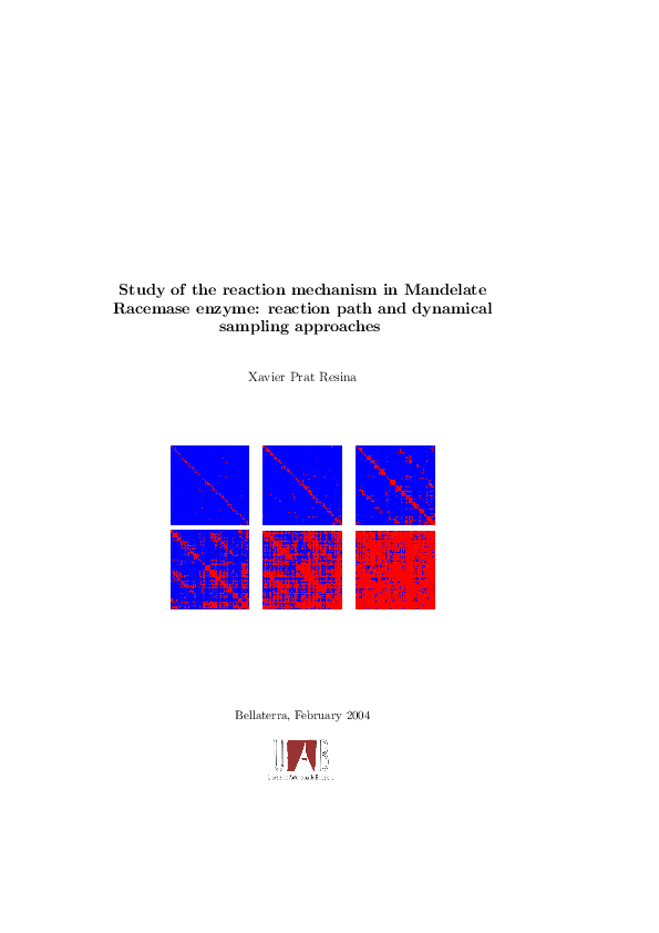 (PDF) Study of the reaction mechanism in Mandelate Racemase enzyme ...